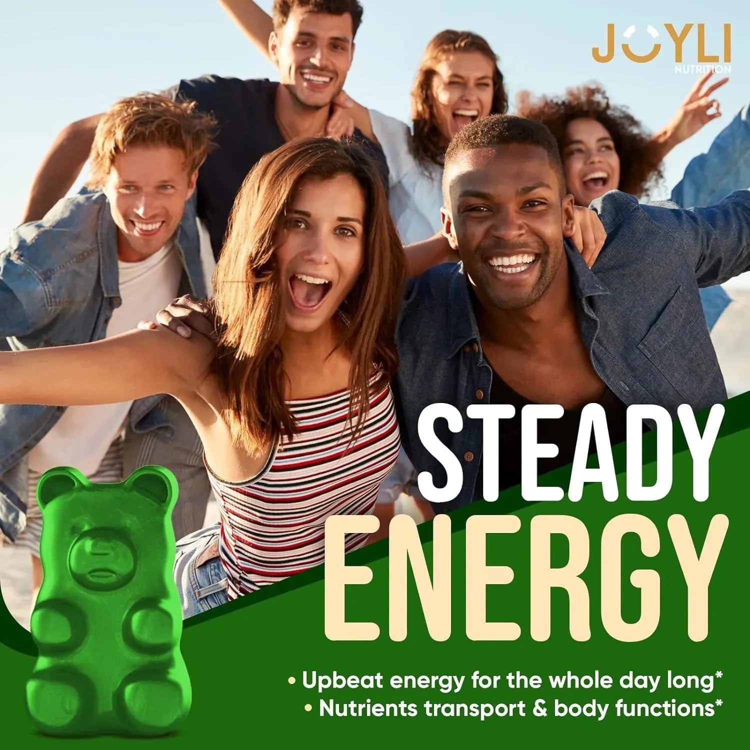 Joyli Nutrition Sea Moss Gummies 60 Gomitas – The Red Vitamin MX