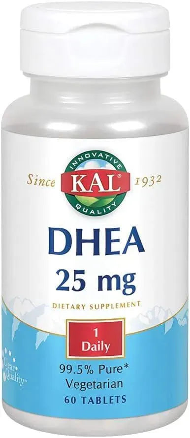 KAL DHEA 25Mg. 60 Tabletas – The Red Vitamin MX