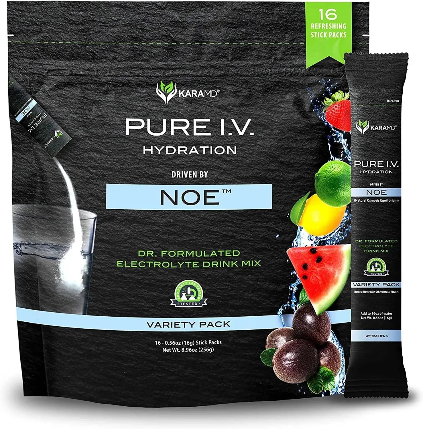 KaraMD Pure I.V. - Doctor Formulated Electrolyte 4 Flavor Variety Powd ...
