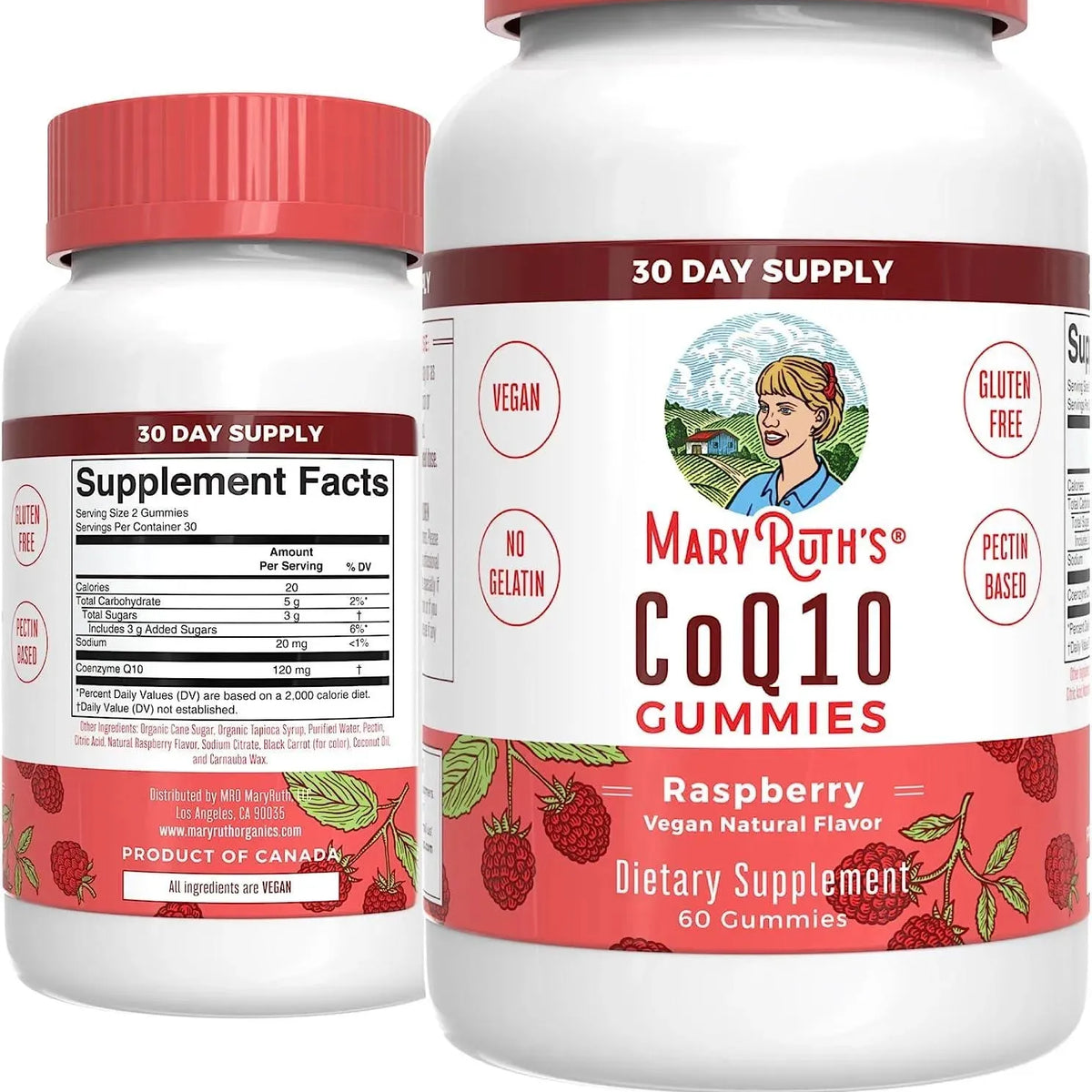MaryRuth Organics CoQ10 120Mg. 60 Gomitas – The Red Vitamin MX