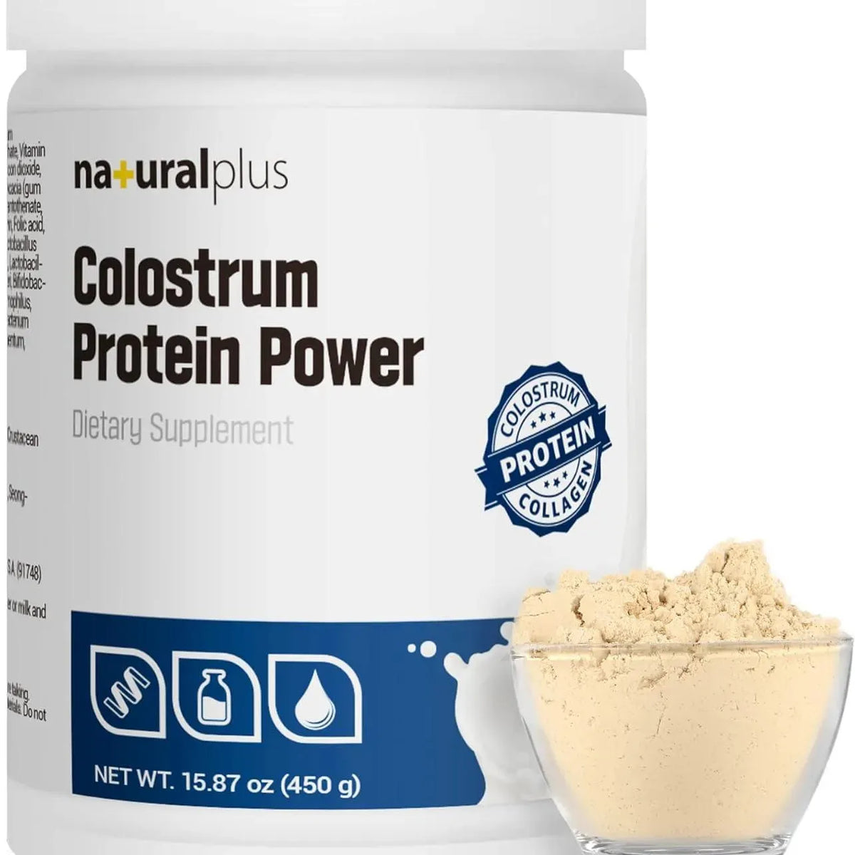 NATURALPLUS Colostrum Protein Powder 450Gr. – The Red Vitamin MX