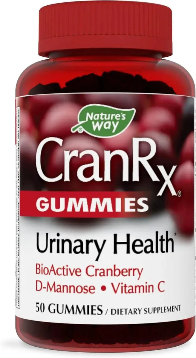 Nature's Way CranRx Cranberry 50 Gomitas – The Red Vitamin MX