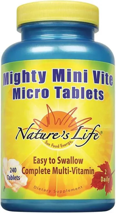 Nature's Life Mighty Mini Vite Complete Daily Multivitamin 240 Tableta ...