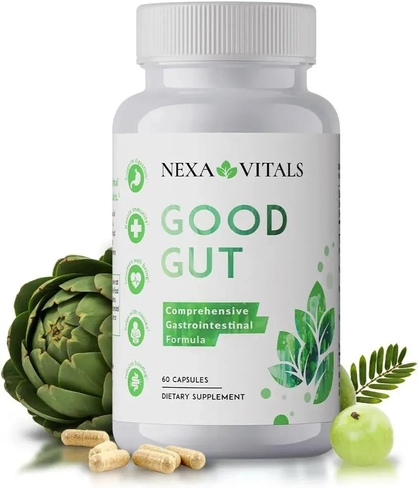 Nexa Vitals Good Gut 60 Capsulas – The Red Vitamin MX