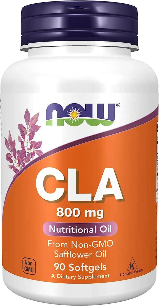 NOW Supplements CLA Conjugated Linoleic Acid 800Mg. 90 Capsulas Blanda ...