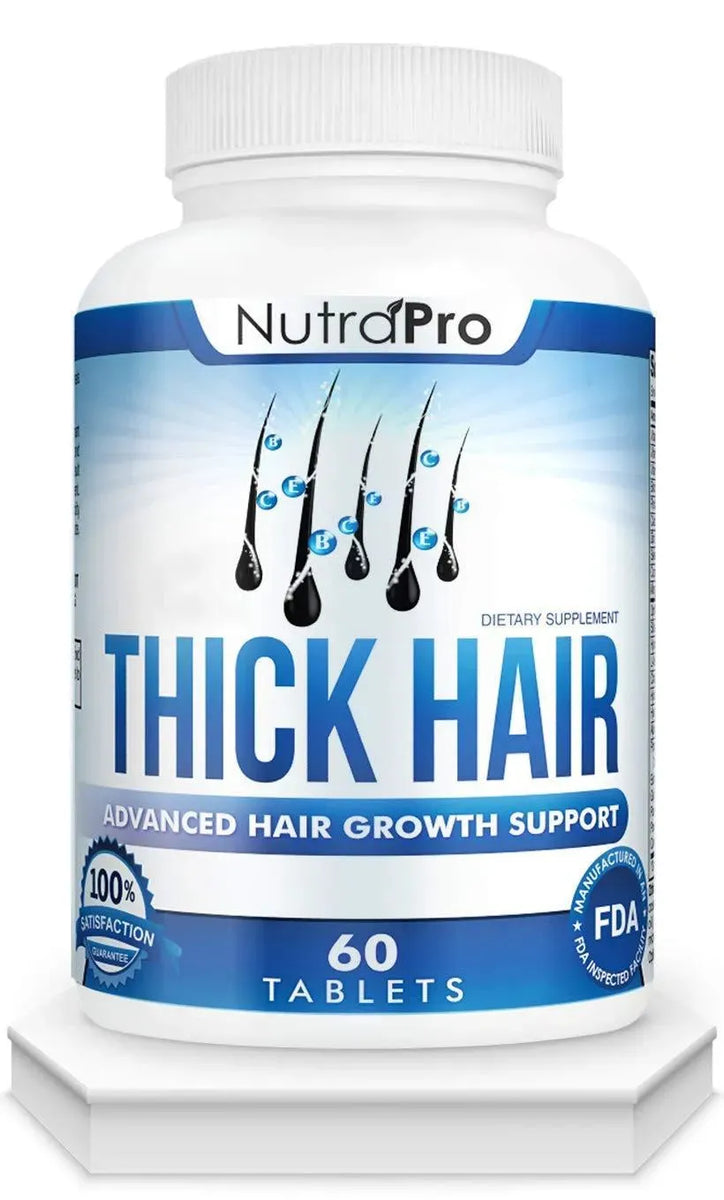 NutraPro Thick Hair Growth Vitamins 60 Tabletas – The Red Vitamin MX