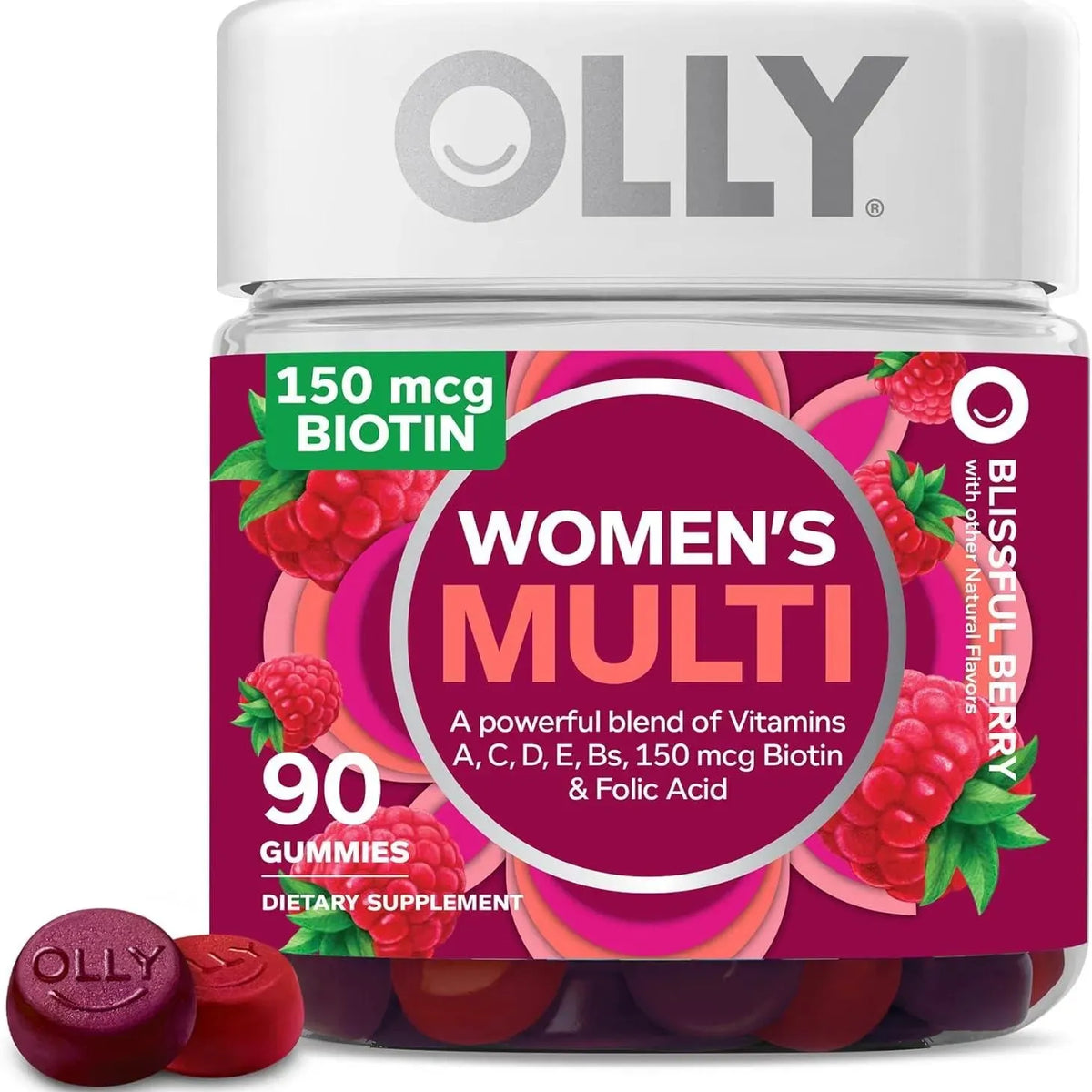 OLLY Women's Multivitamin 90 Gomitas – The Red Vitamin MX
