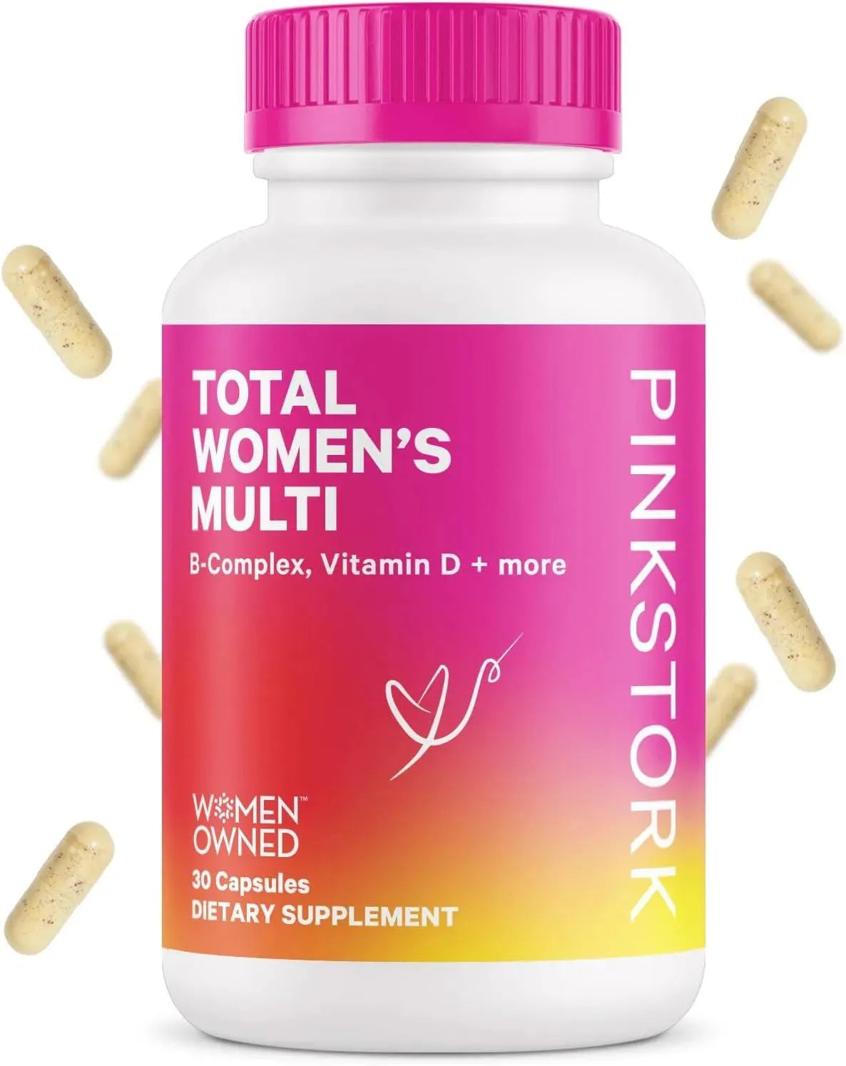 Pink Stork Total Women's Multivitamin 30 Capsulas – The Red Vitamin MX