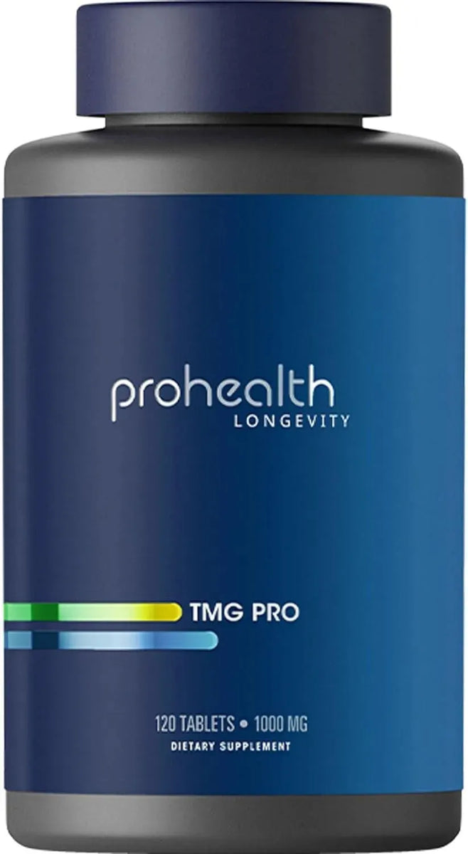 ProHealth Longevity TMG 1000Mg. 120 Tabletas – The Red Vitamin MX