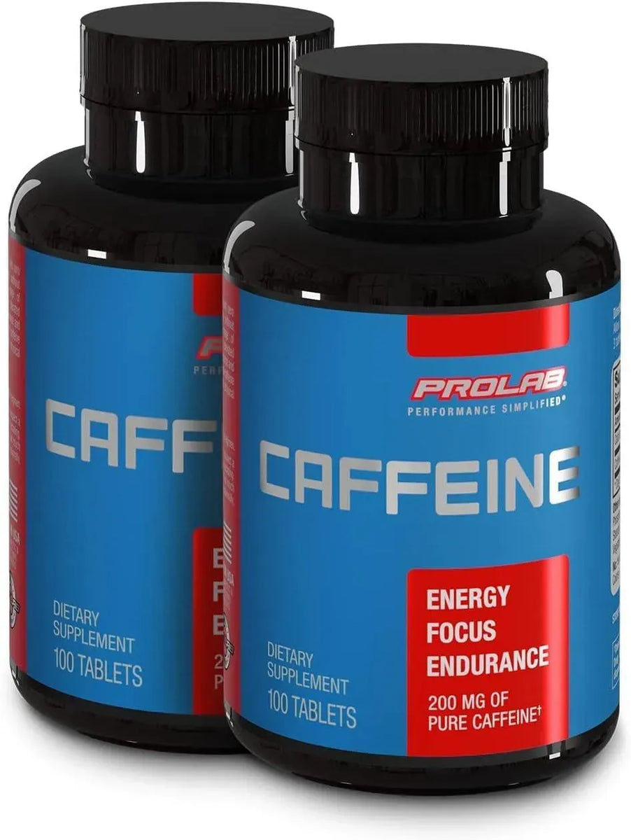 ProLab Caffeine 200Mg. 100 Tabletas 2 Pack – The Red Vitamin MX