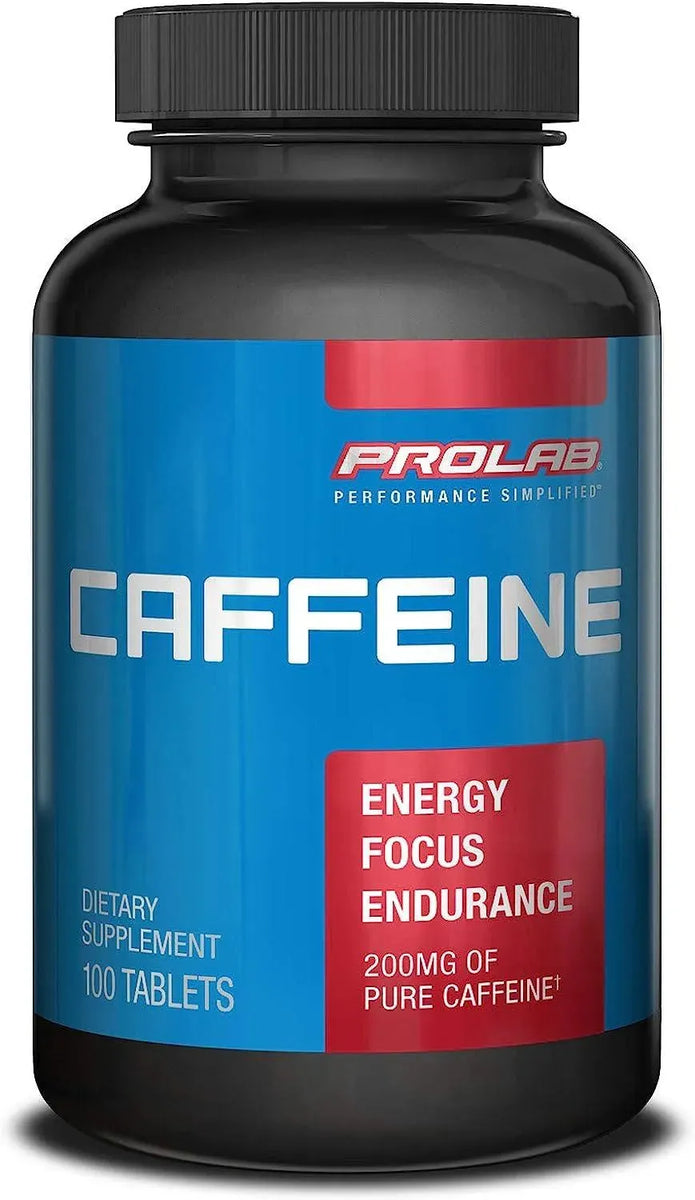 ProLab Caffeine 200Mg. 100 Tabletas – The Red Vitamin MX