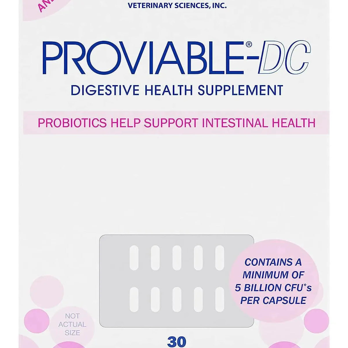 Proviable Digestive Health Supplement Multi-Strain Probiotics and Preb ...