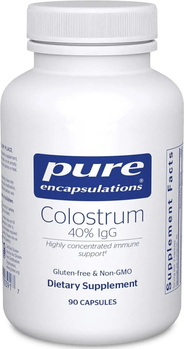 Pure Encapsulations Colostrum 90 Capsulas – The Red Vitamin MX