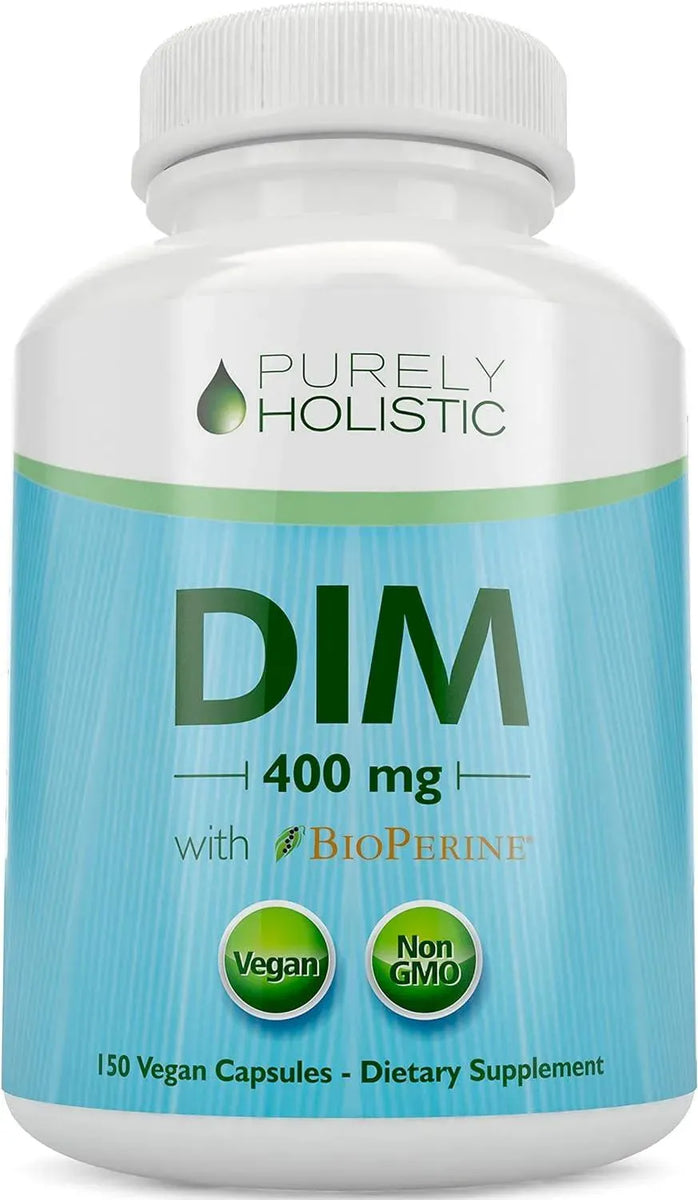 Purely Holistic DIM Supplement 400Mg. 150 Capsulas – The Red Vitamin MX
