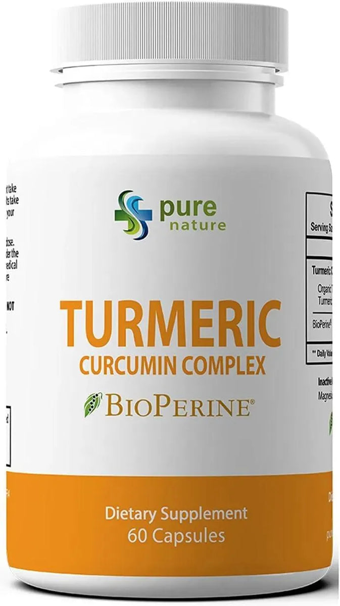 PureNature Turmeric Curcumin Extract Complex 60 Capsulas – The Red ...