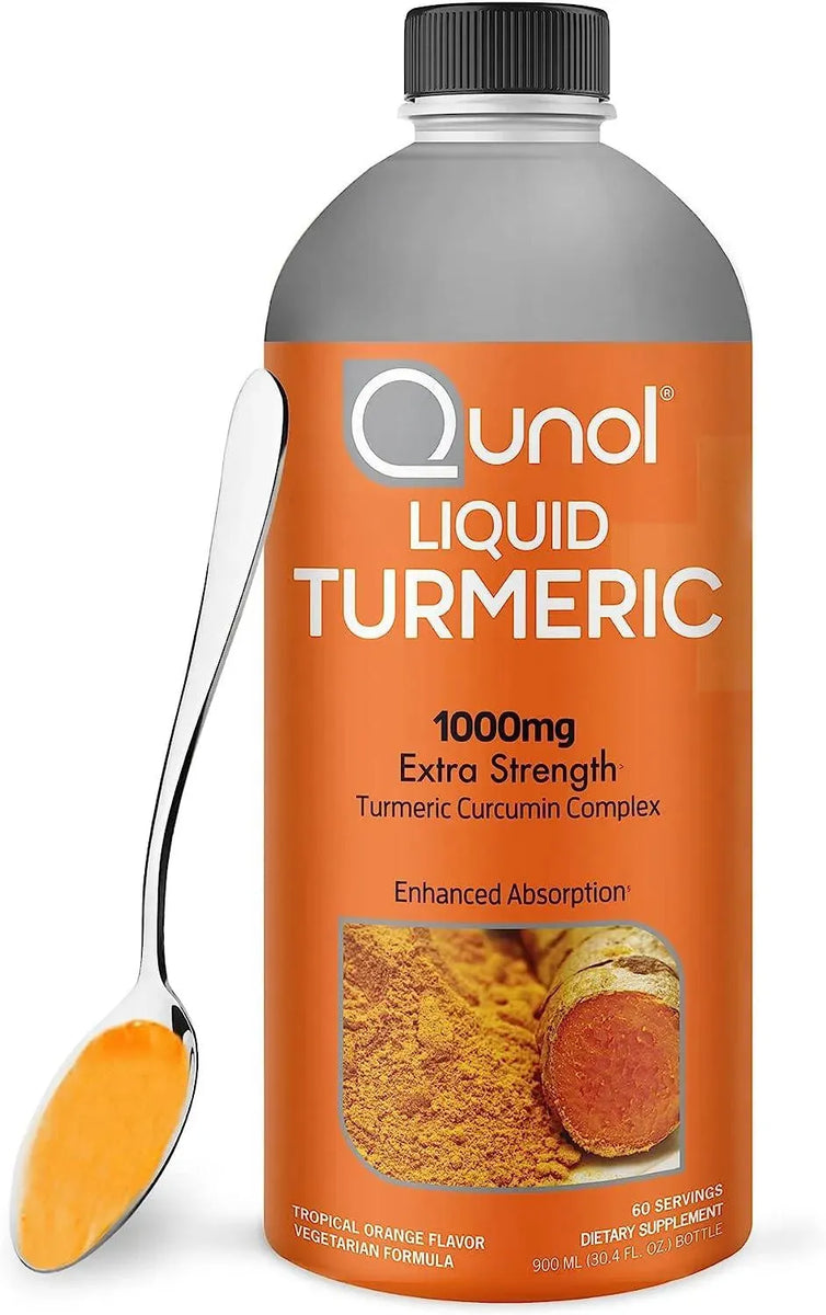 Qunol Liquid Turmeric Curcumin with Black Pepper 1000Mg. 60 Servicios ...