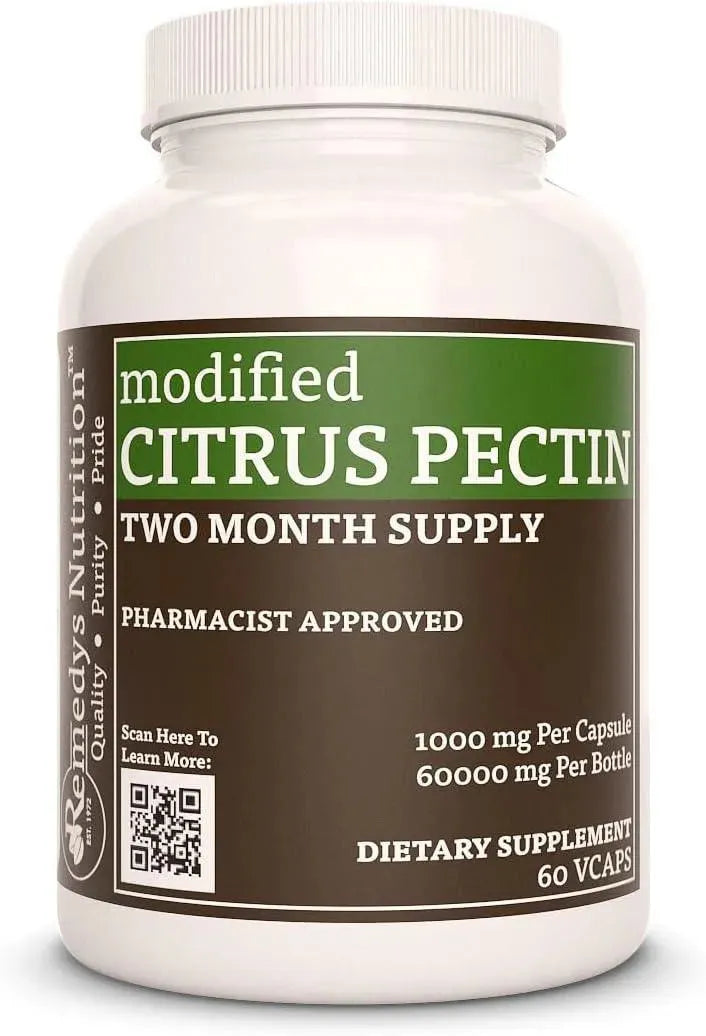 Remedy's Nutrition Modified Citrus Pectin Powder 1000Mg. 60 Capsulas ...