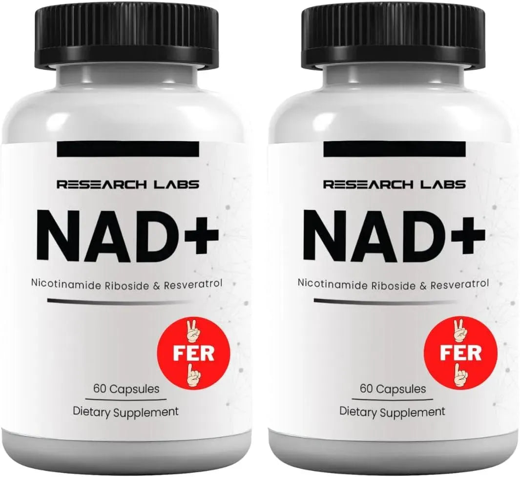 Research Labs NAD+ 60 Capsulas – The Red Vitamin MX