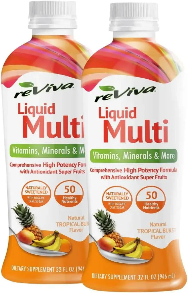 ReViva Liquid Multivitamin 946Ml. 2 Pack – The Red Vitamin MX