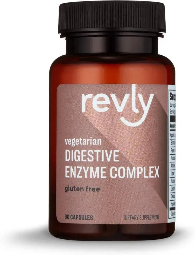 Revly Digestive Enzyme Complex 90 Capsulas – The Red Vitamin MX