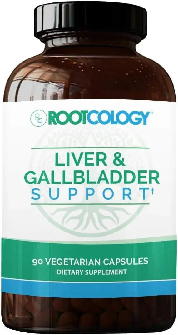 Rootcology Liver & Gallbladder Support 90 Capsulas – The Red Vitamin MX