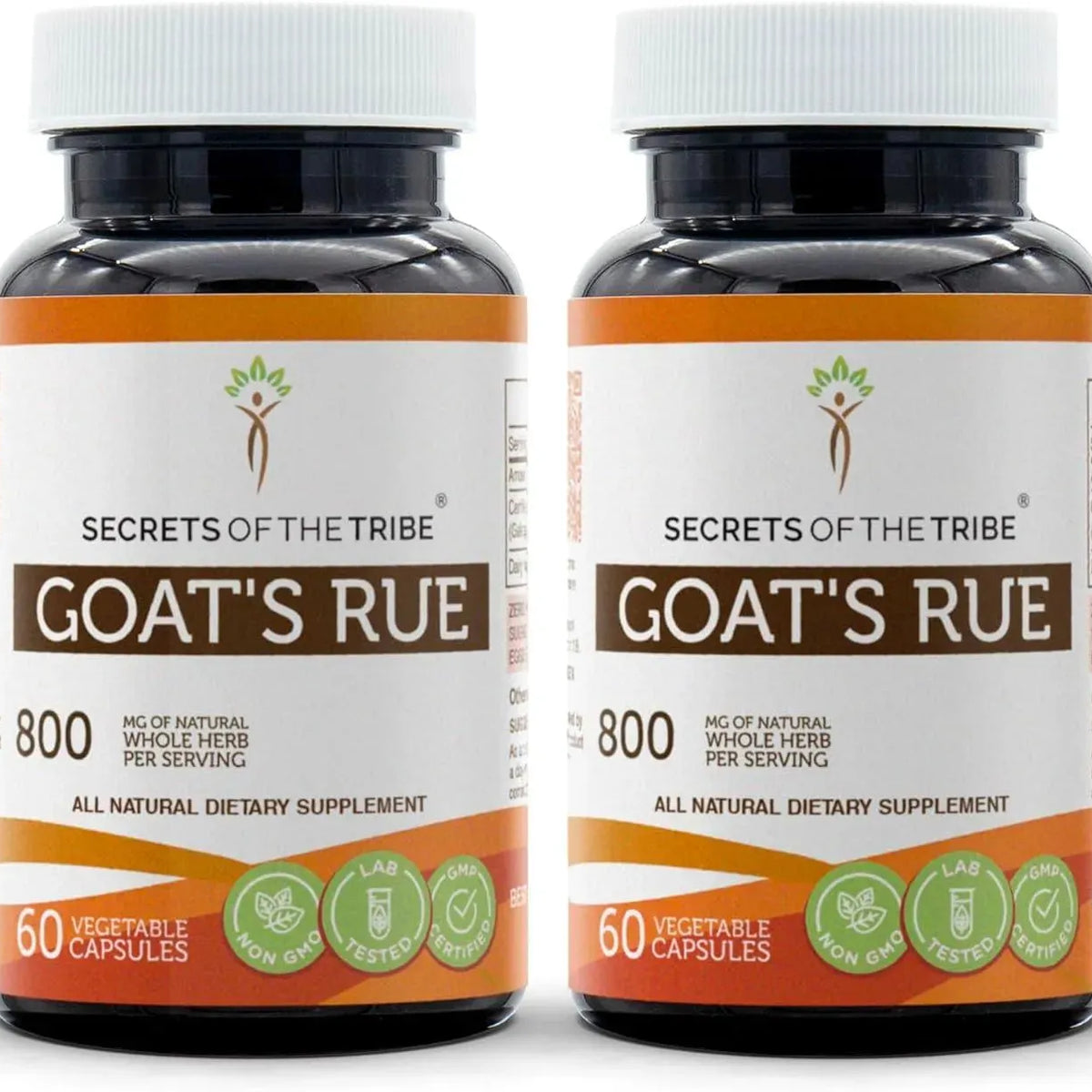 Secrets of the Tribe Goat's Rue 60 Capsulas 2 Pack – The Red Vitamin MX