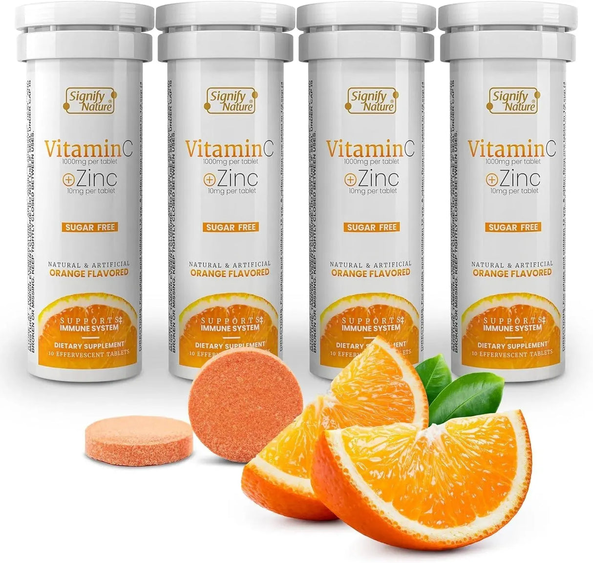 Signify Nature Vitamin C 1000mg Effervescent Tablets 40 Tabletas Eferv ...