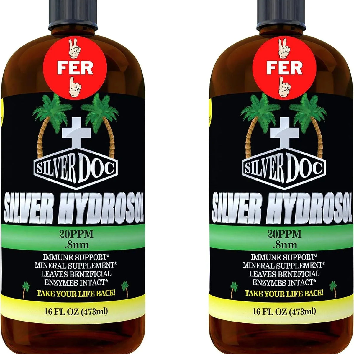 Silver Doc Colloidal Silver Hydrosol 20 PPM 32 Fl. Oz. – The Red Vitamin MX