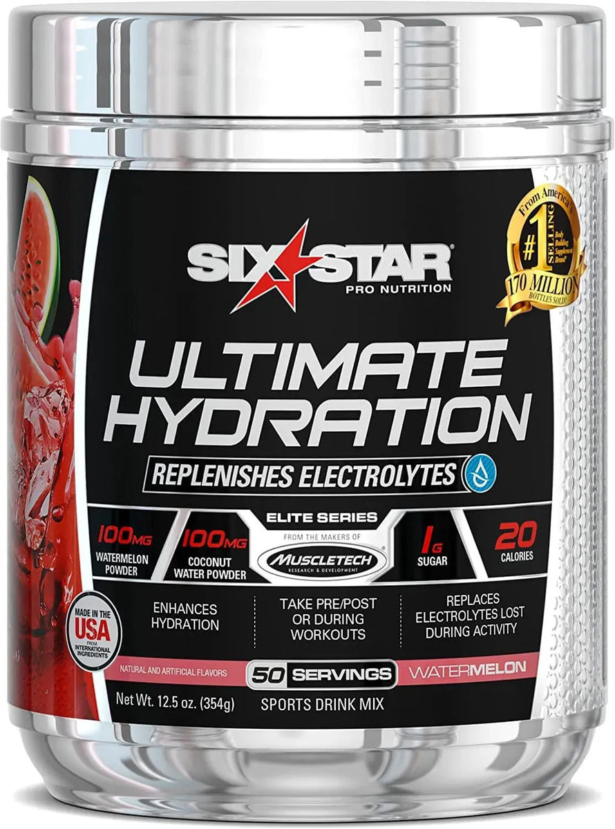 Electrolyte Powder Six Star Ultimate Hydration Powder 50 Servicios ...