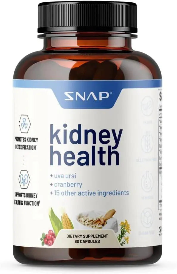 Snap Supplements Kidney Health Support 60 Capsulas – The Red Vitamin MX