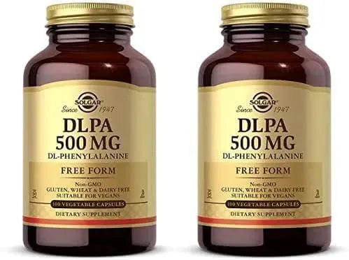 Solgar DLPA DL-Phenylalanine 500Mg. 100 Capsulas 2 Pack – The Red ...