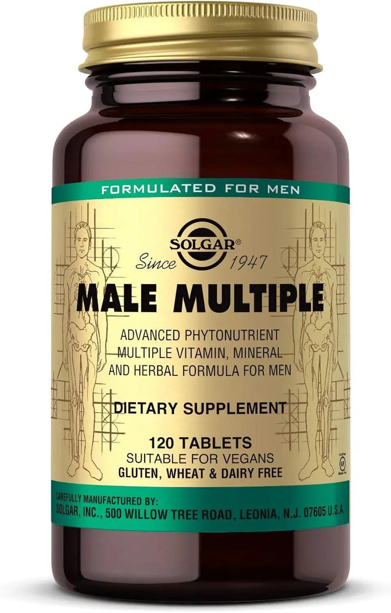Solgar Male Multiple 120 Tabletas – The Red Vitamin MX