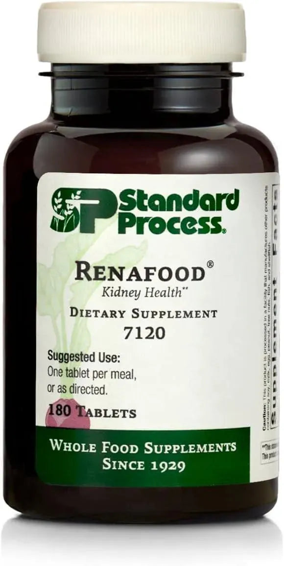 Standard Process Renafood Whole Food Kidney Health 180 Tabletas – The ...