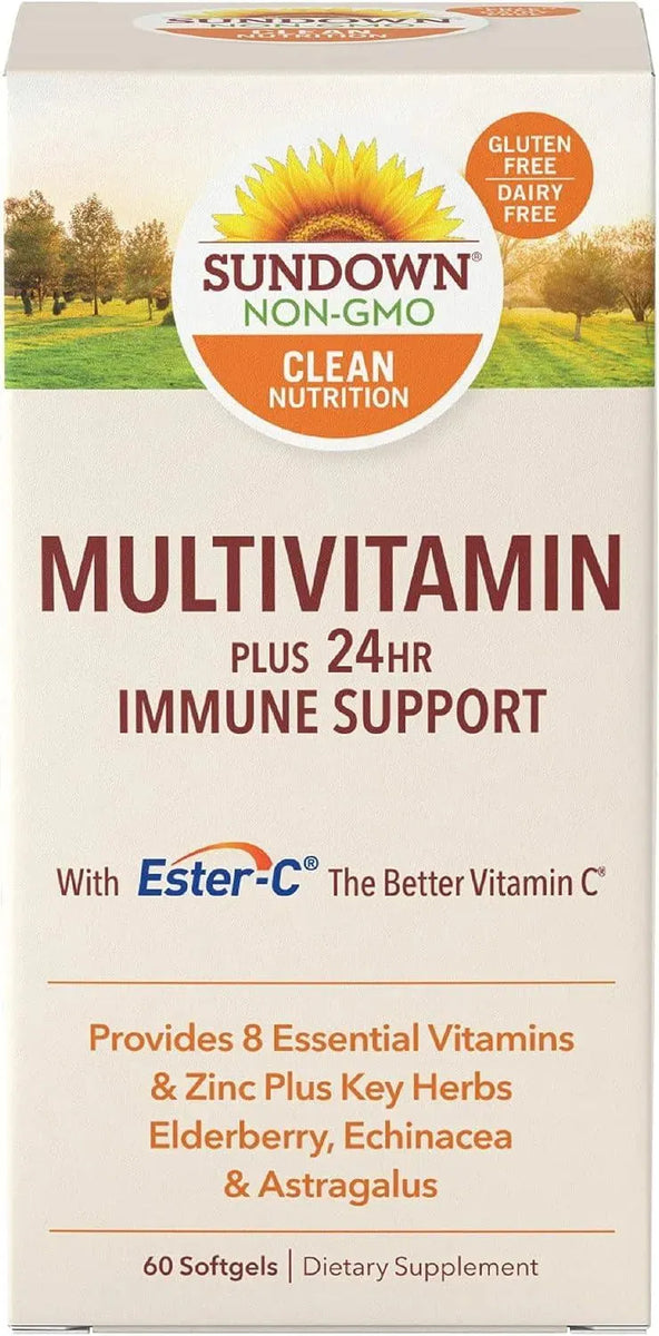 Sundown Multivitamin Plus 24Hr Immune Support 60 Capsulas Blandas – The ...
