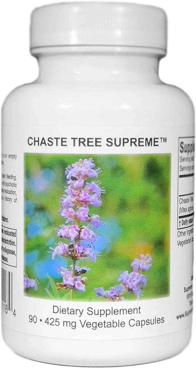 Supreme Nutrition Chaste Tree Supreme 90 Capsulas – The Red Vitamin MX