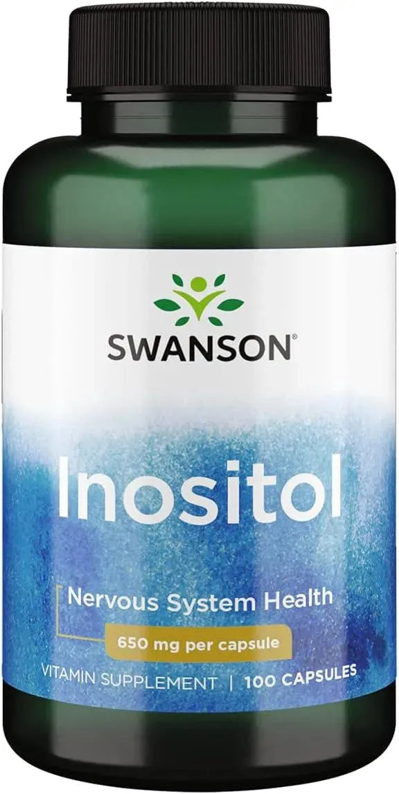 Swanson Inositol 650Mg. 100 Capsulas – The Red Vitamin MX
