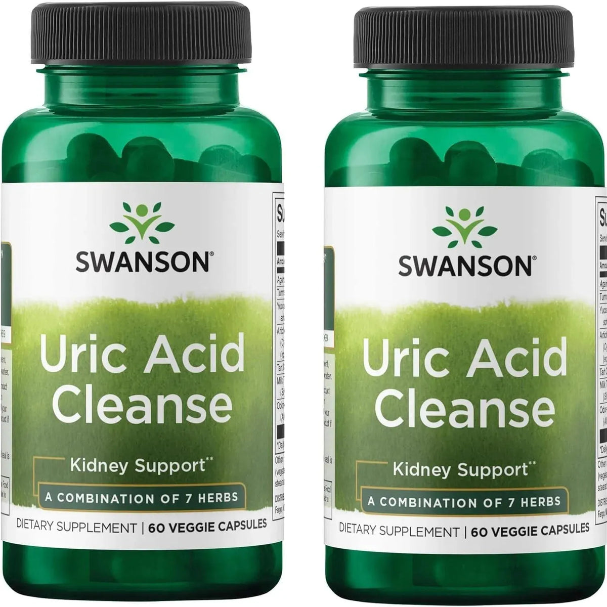 Swanson Uric Acid Cleanse 60 Capsulas 2 Pack – The Red Vitamin MX
