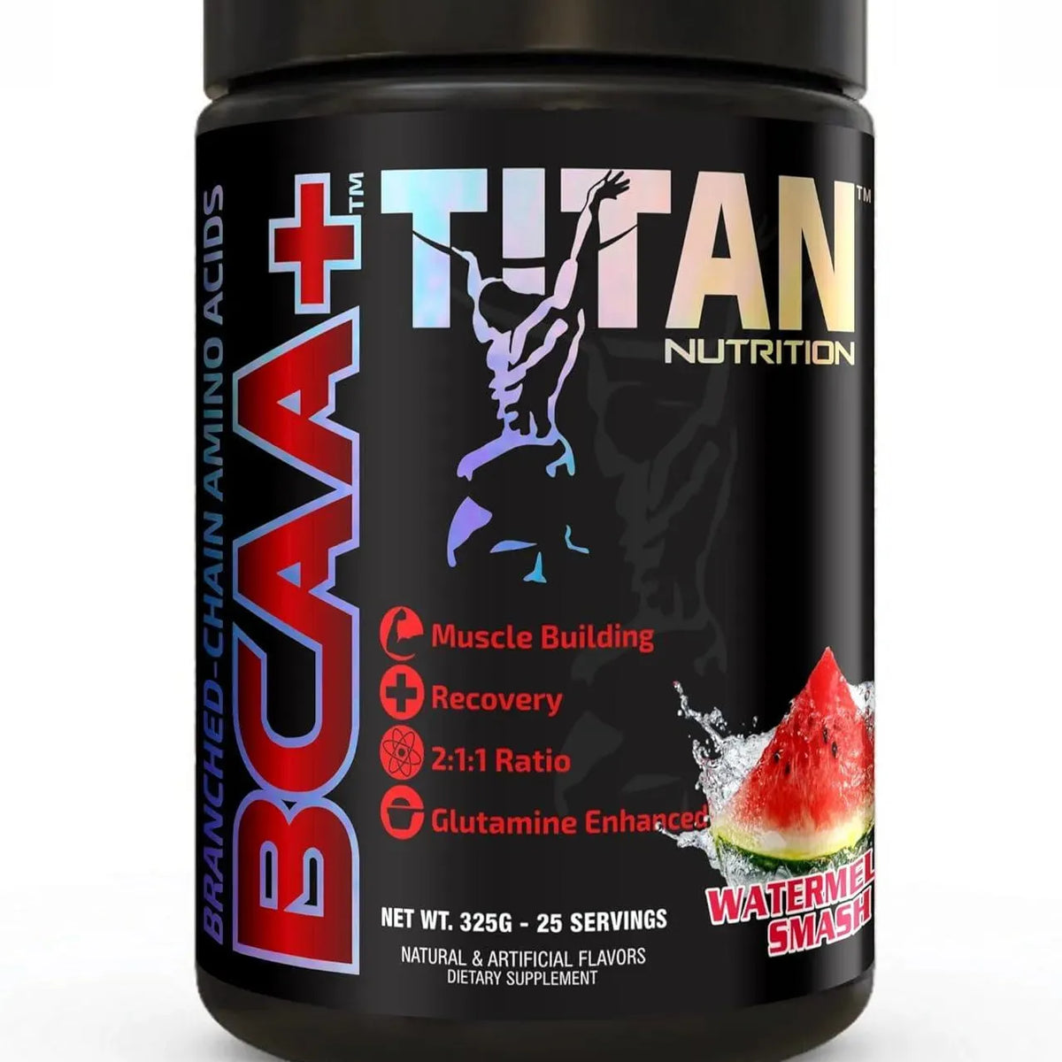 Titan BCAA+ Powder Watermelon Splash 50 Servicios 325Gr. – The Red ...