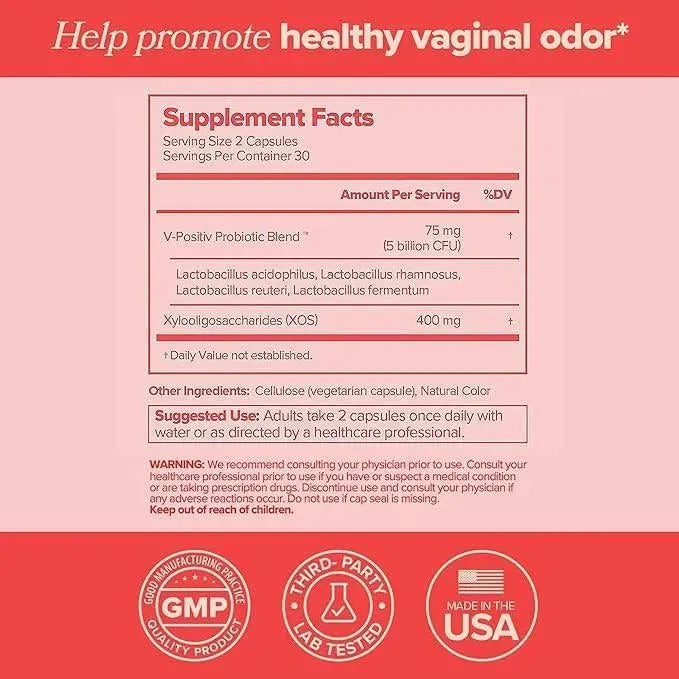 URO Vaginal Probiotics for Women 60 Capsulas – The Red Vitamin MX