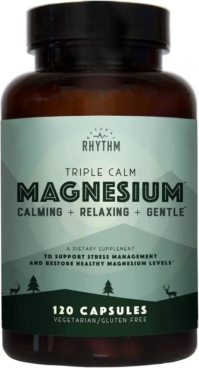Natural Rhythm Triple Calm Magnesium 150Mg. 120 Capsulas – The Red ...