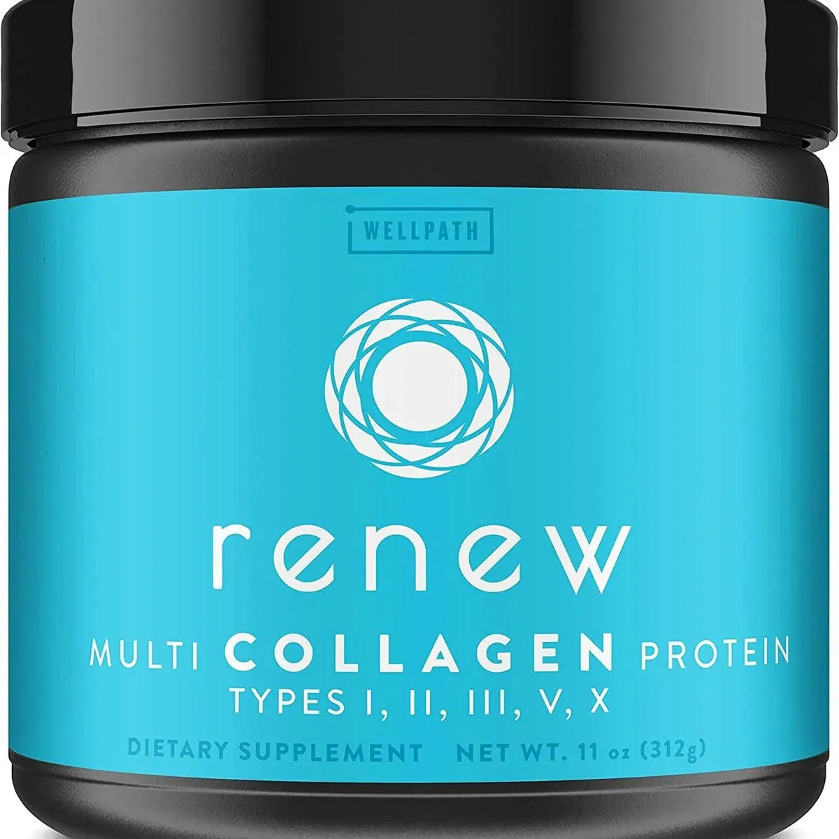 Wellpath Renew Multi Collagen Protein Powder 11Oz. – The Red Vitamin MX
